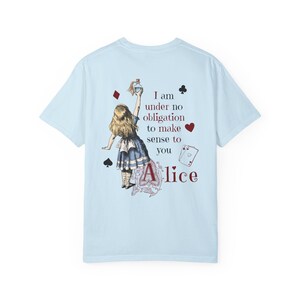 Vintage Alice Alice in Wonderland Shirt Book Shirt Bookish Things Alice ...