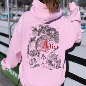 Vintage Alice Alice in Wonderland Hoodie Book Hoodie Bookish Things ...