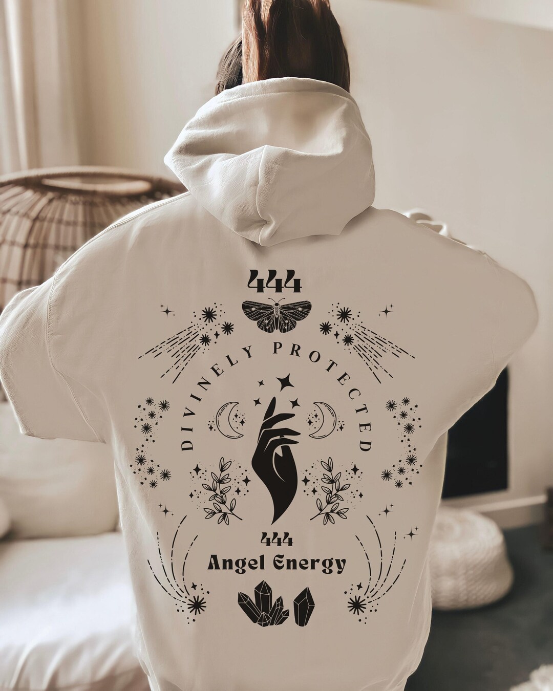 Angel Number Hoodie Angel Numbers Hoodie Spiritual Hoodie Angel Number ...