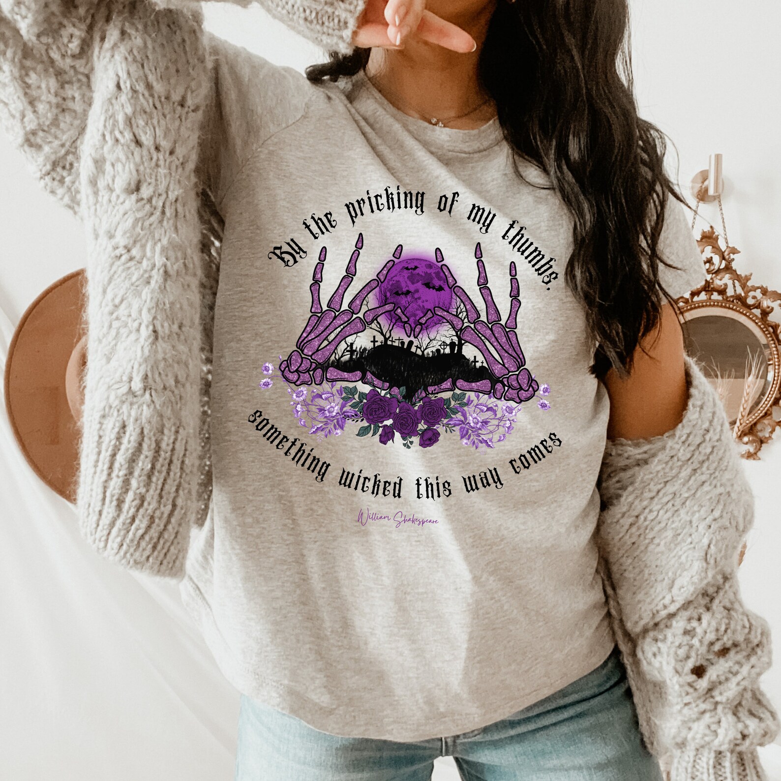 Shakespeare Shirt Poet Shirt Skeleton Hand Shirt Literature Shirt ...