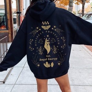 Angel Number Hoodie Angel Numbers Hoodie Spiritual Hoodie Angel Number ...
