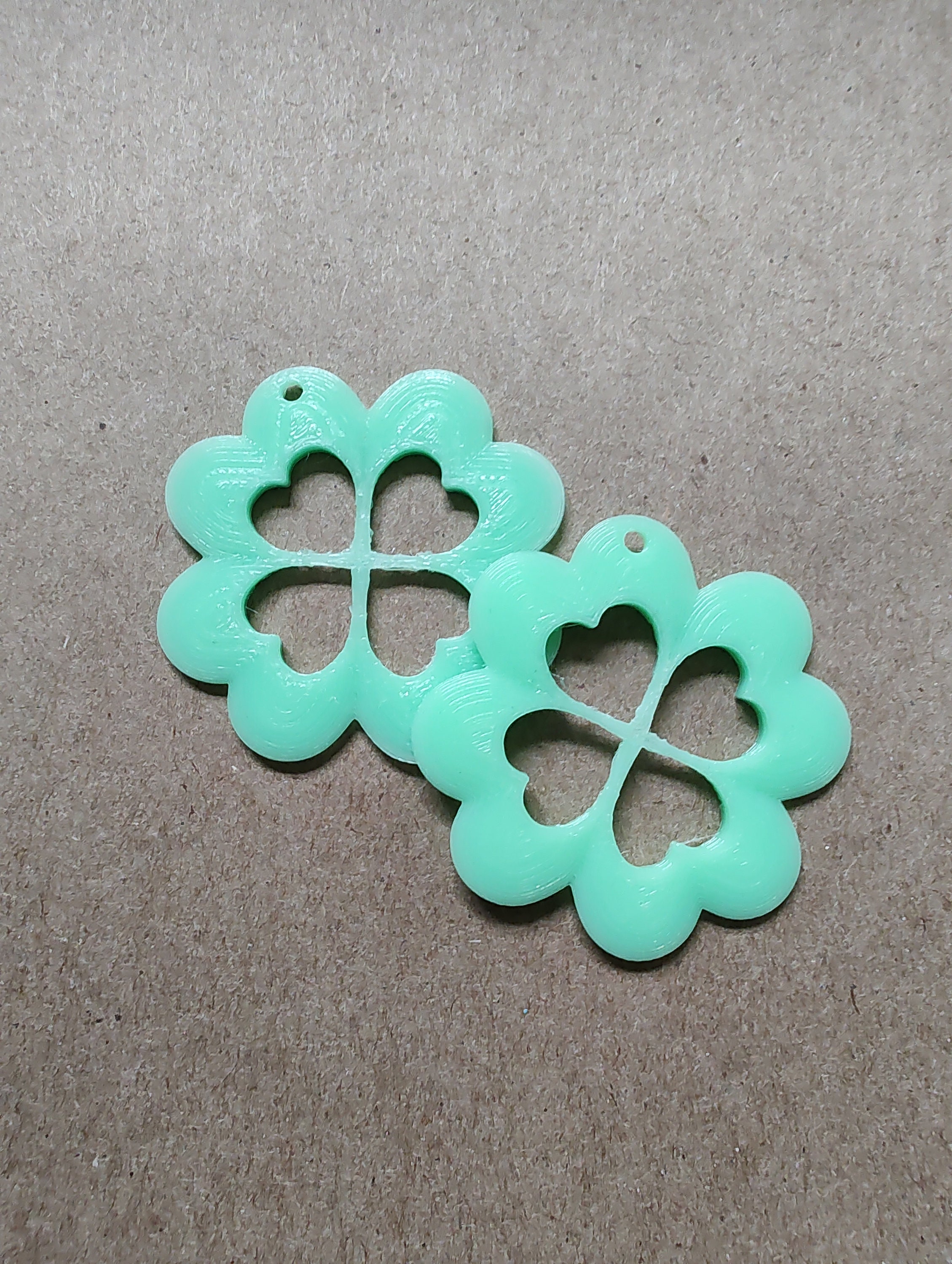 3D Printed 4 Leaf Clover Digital Download - Etsy