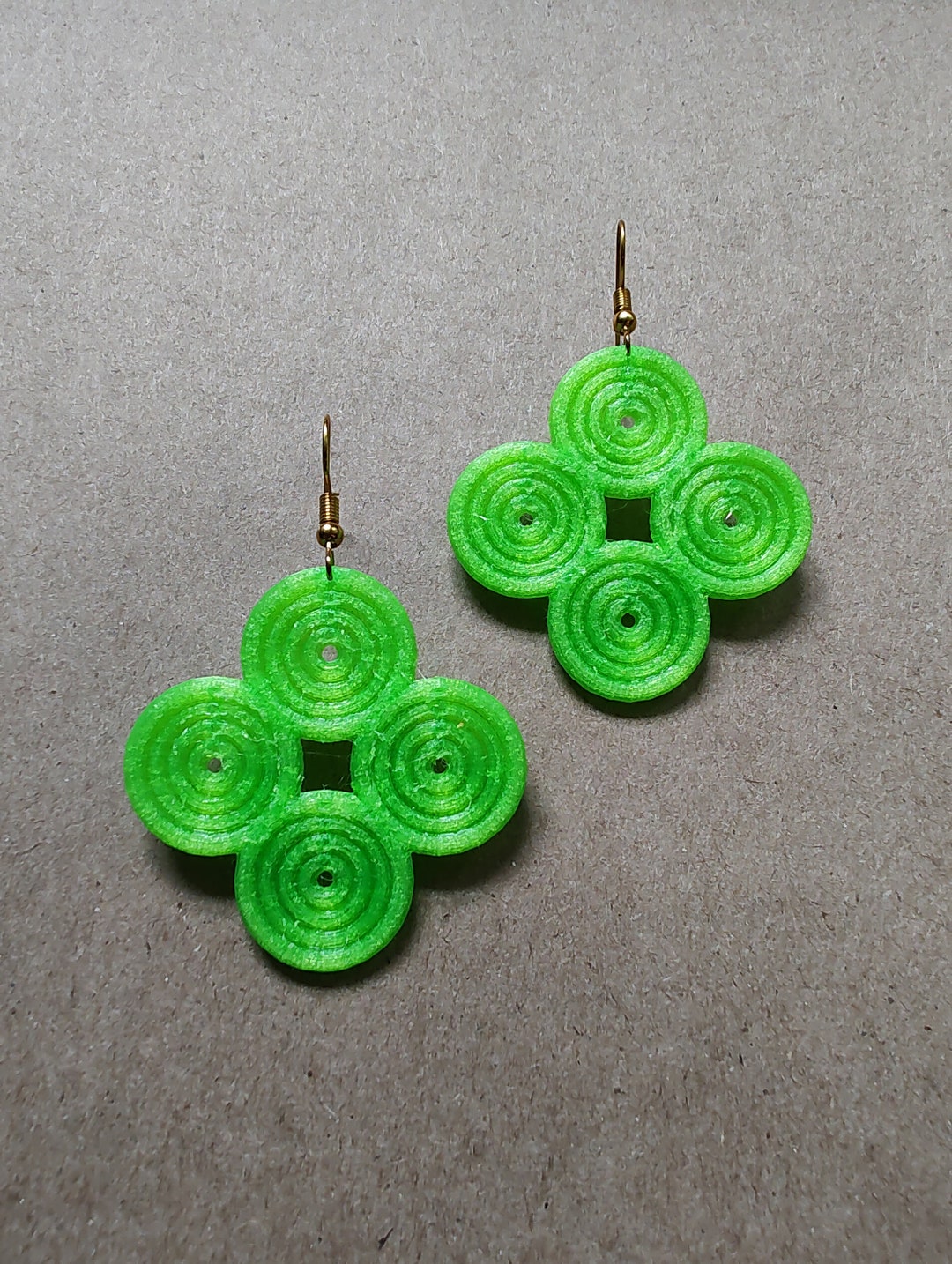3D Printed Geometric 4 Leaf Clover Digital Download STL - Etsy
