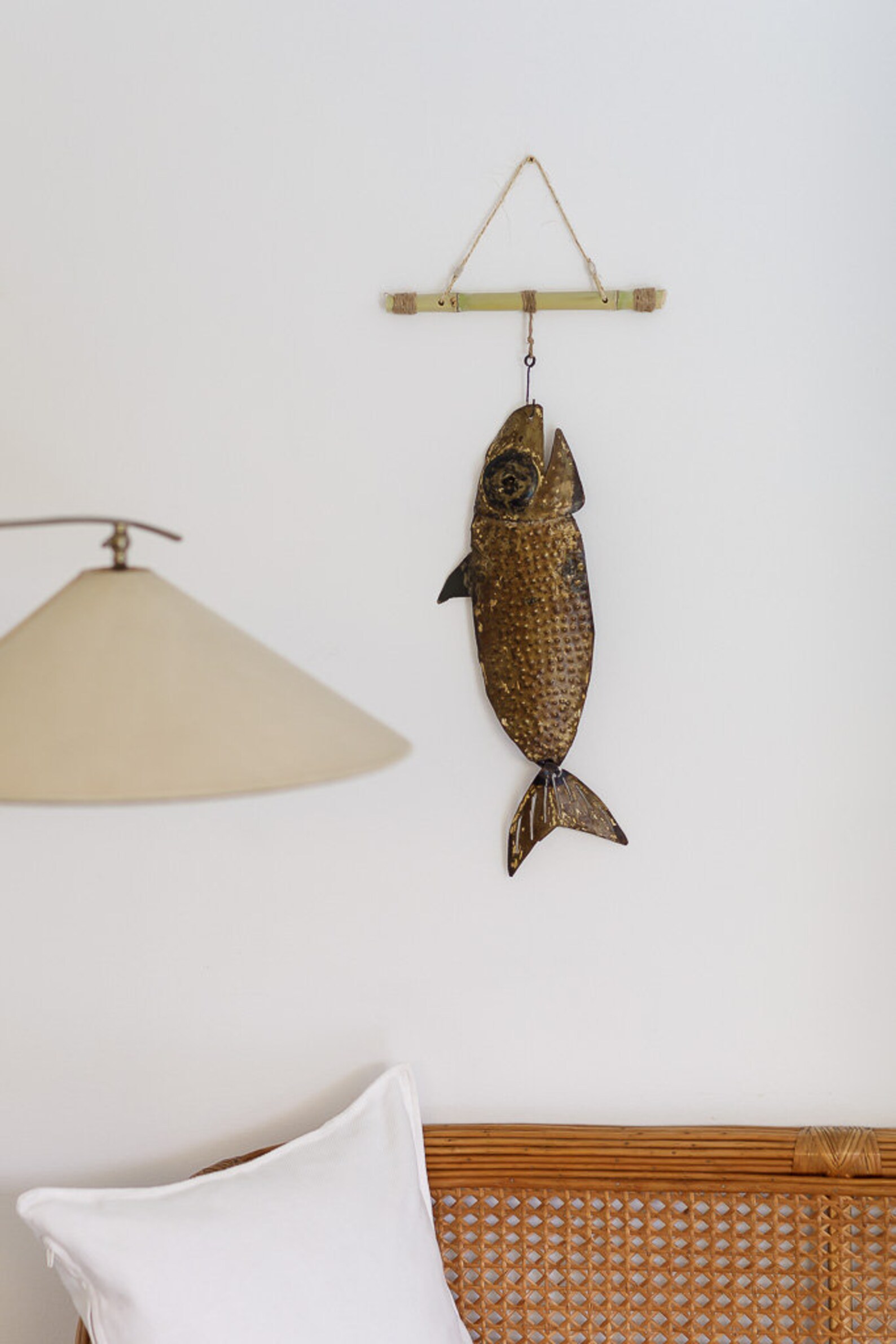 Recycled Metal Fish Wall Sculpture, Coastal Decor - Etsy