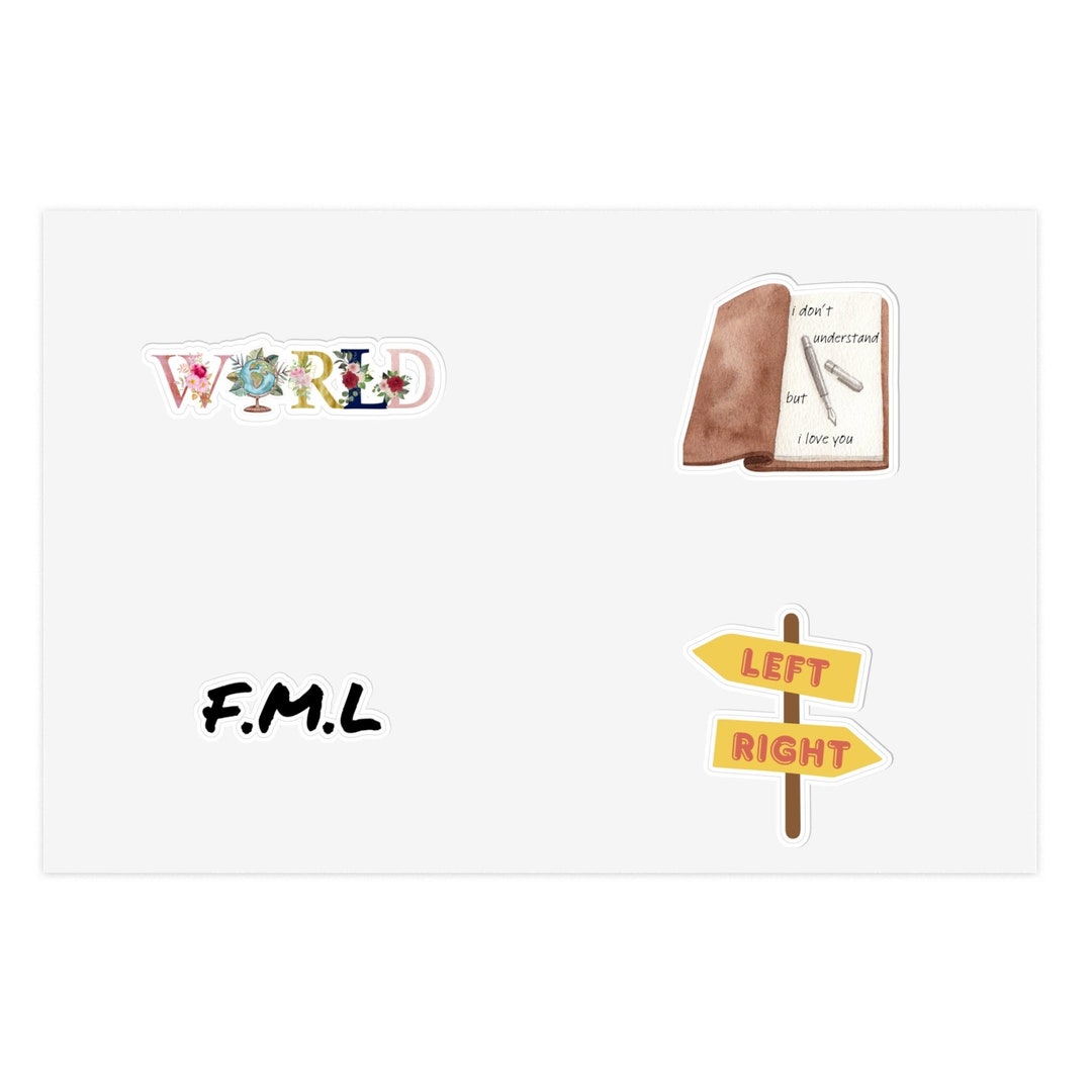 Seventeen Sticker Sheets, MAESTRO Stickers, SVT Stickers, 17 Stickers ...