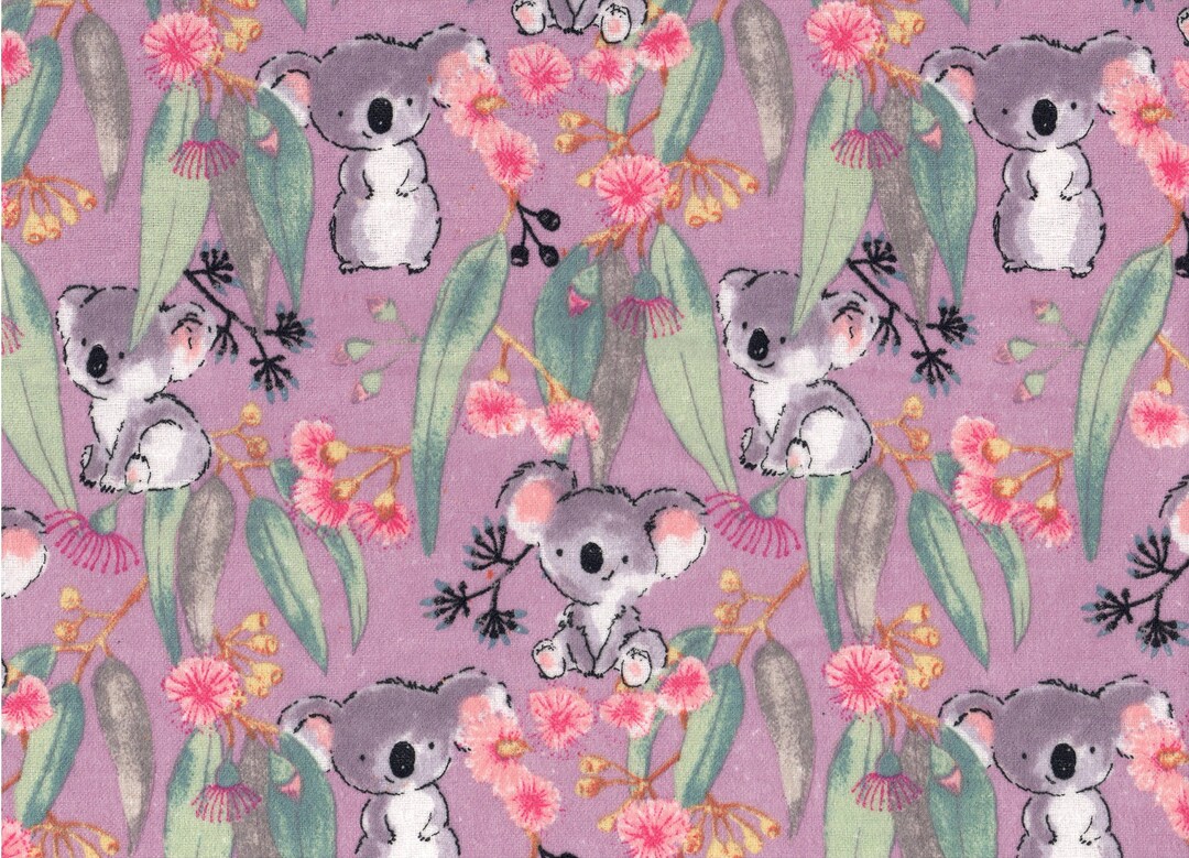 FLANNELETTE Baby Bib Gummy Koala Bears Cute Bunny Ear Birch Wood ...