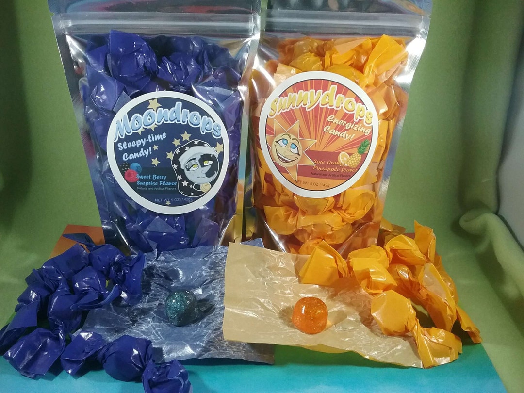 5oz Sunnydrop and Moondrop Candies From FNAF Security Breach - Etsy