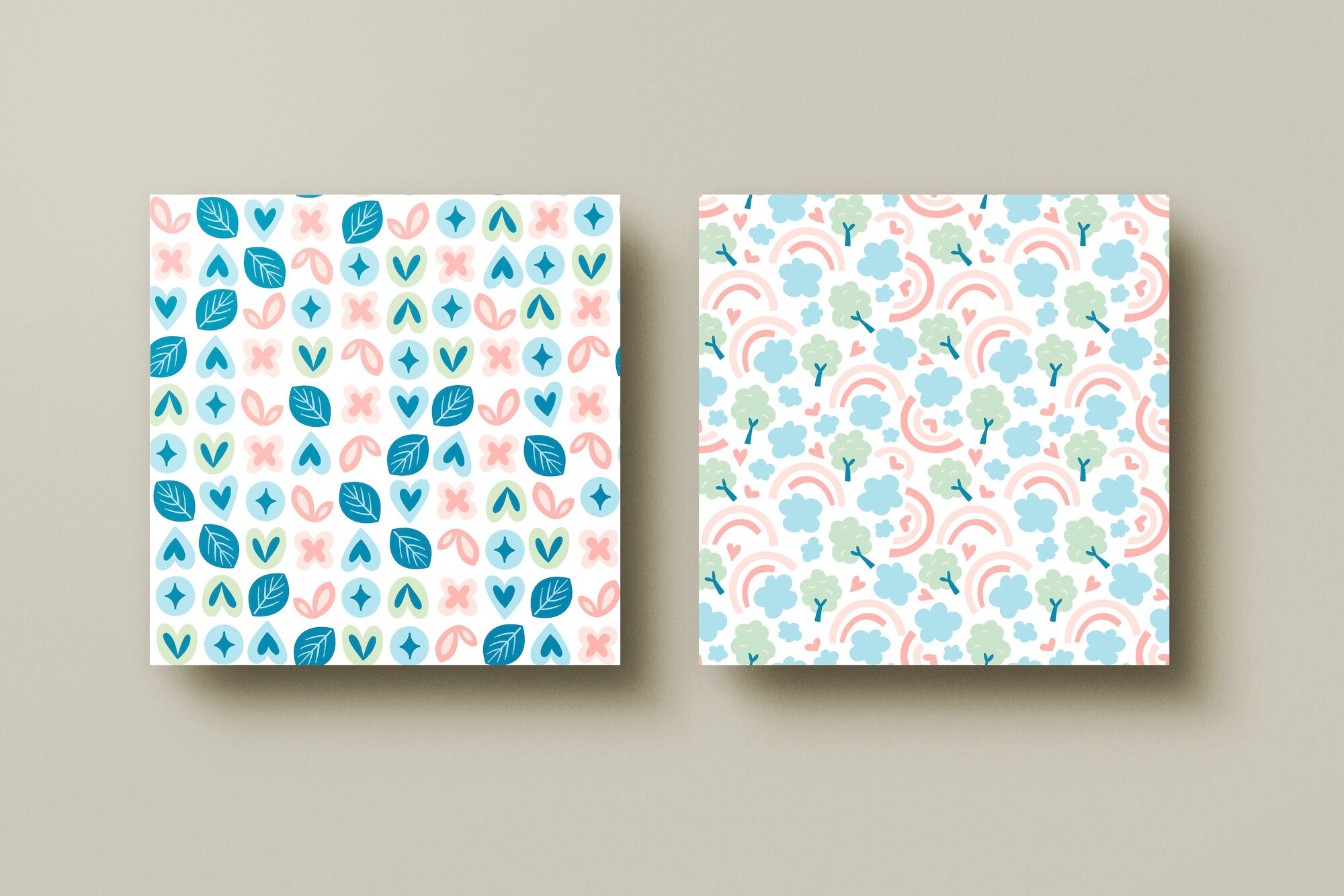 Seamless Love and Things Patterns - Etsy