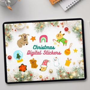 Best Christmas Digital Sticker Pack PNG / Transparent - Etsy