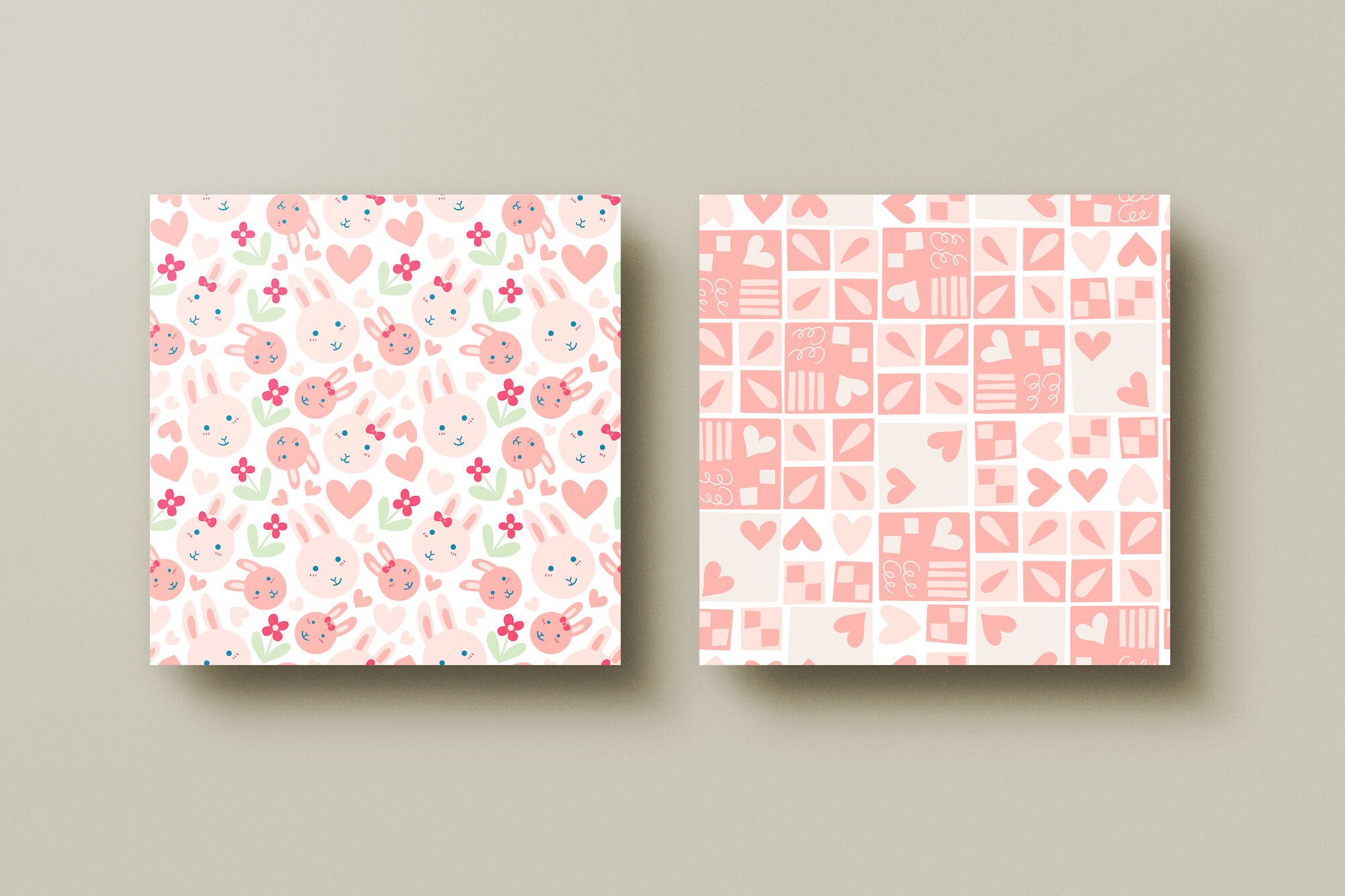 Seamless Love and Things Patterns - Etsy