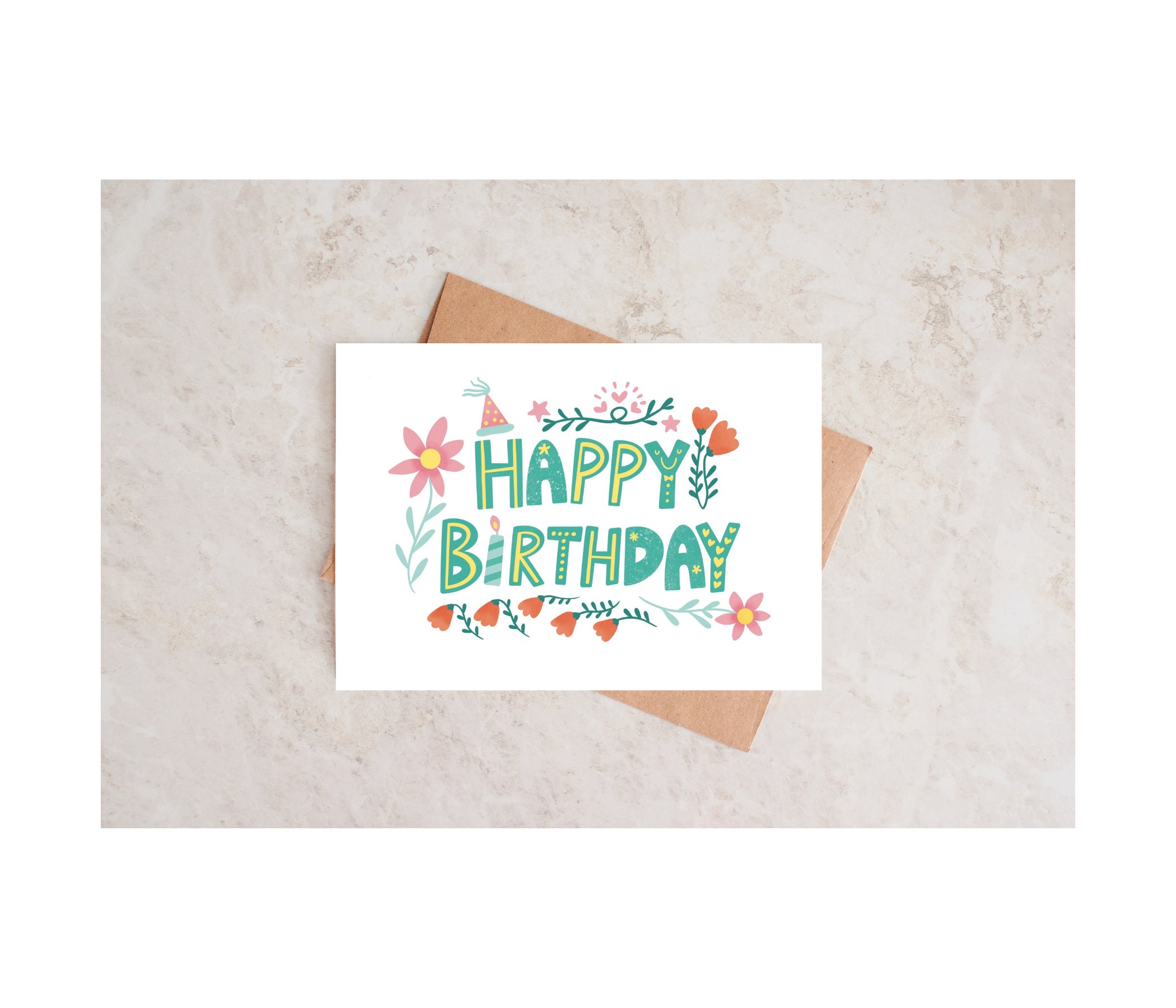 Printable Birthday Card Designs of 3 - Express Your Love and Best ...