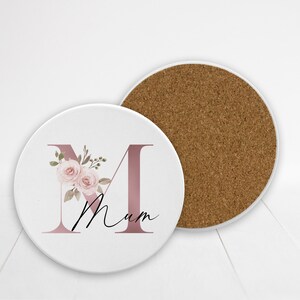 Personalised Mum Mug & Coaster Pink Set | Mother's Day Gift | New Mum ...