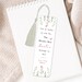 Mothers Day Worlds Best Mummy Gift Bookmark Personalised Mother's Day ...