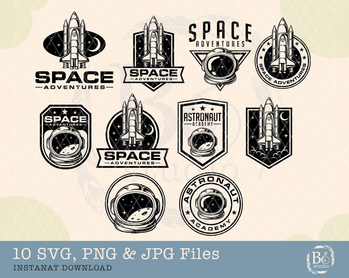 Outer Space Svg Bundle, Planet Svg, Astronaut Svg, Solar System Svg ...