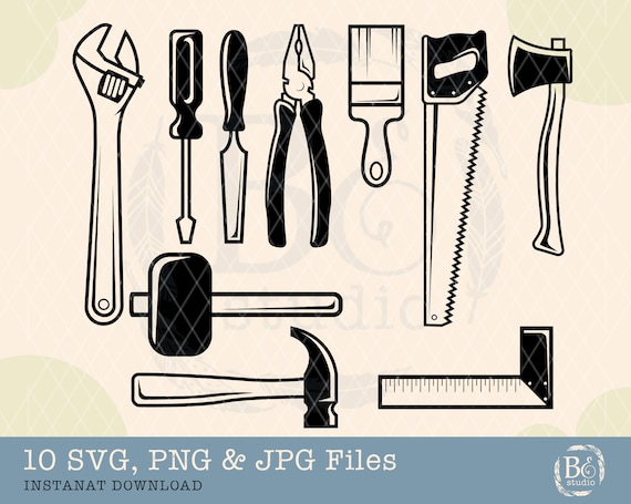 Carpenter Tools Bundle Svg Carpenter Svg Carpenter Svg - Etsy