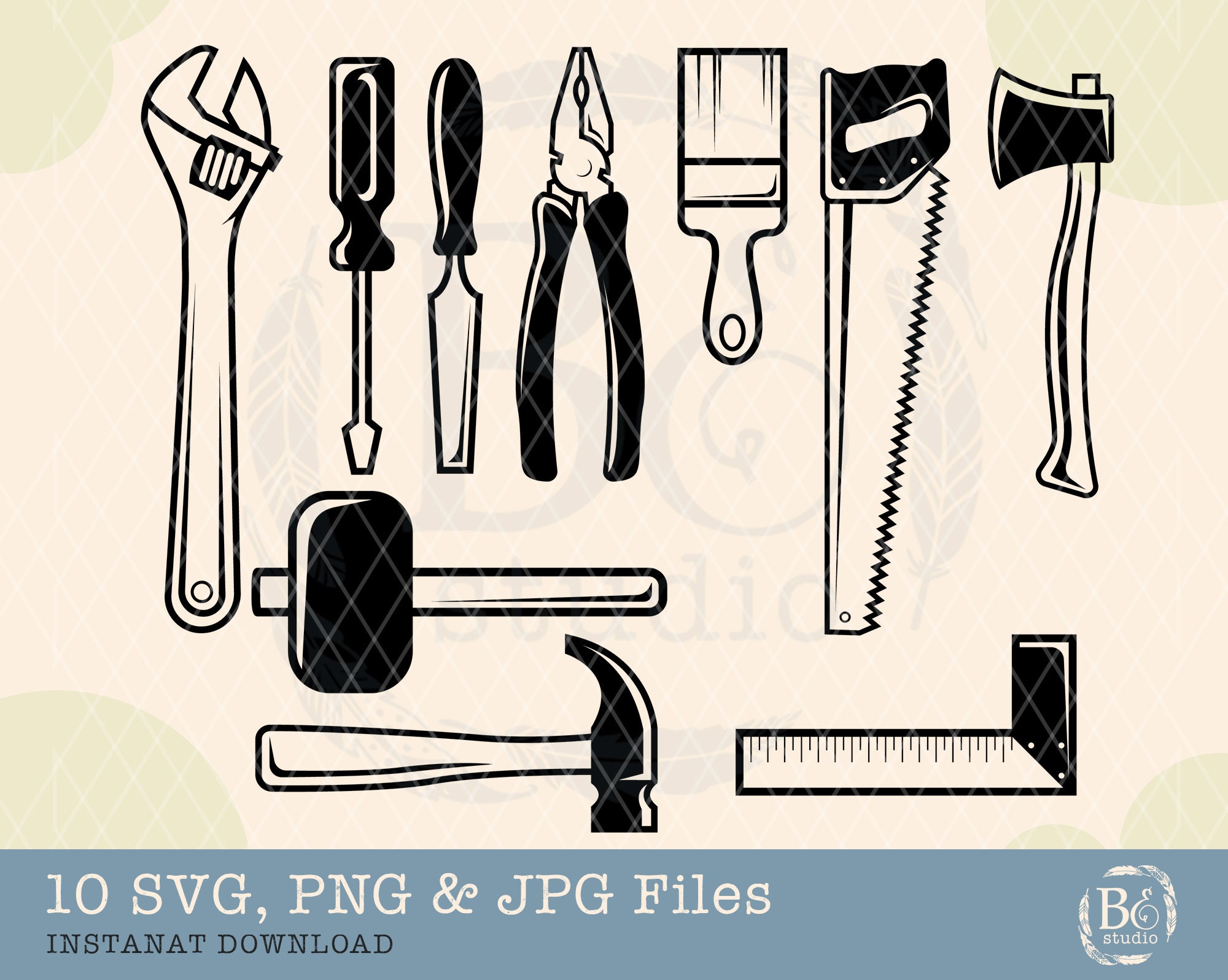 Carpenter Tools Bundle Svg, Carpenter Svg, Carpenter Svg, Workshop Svg ...