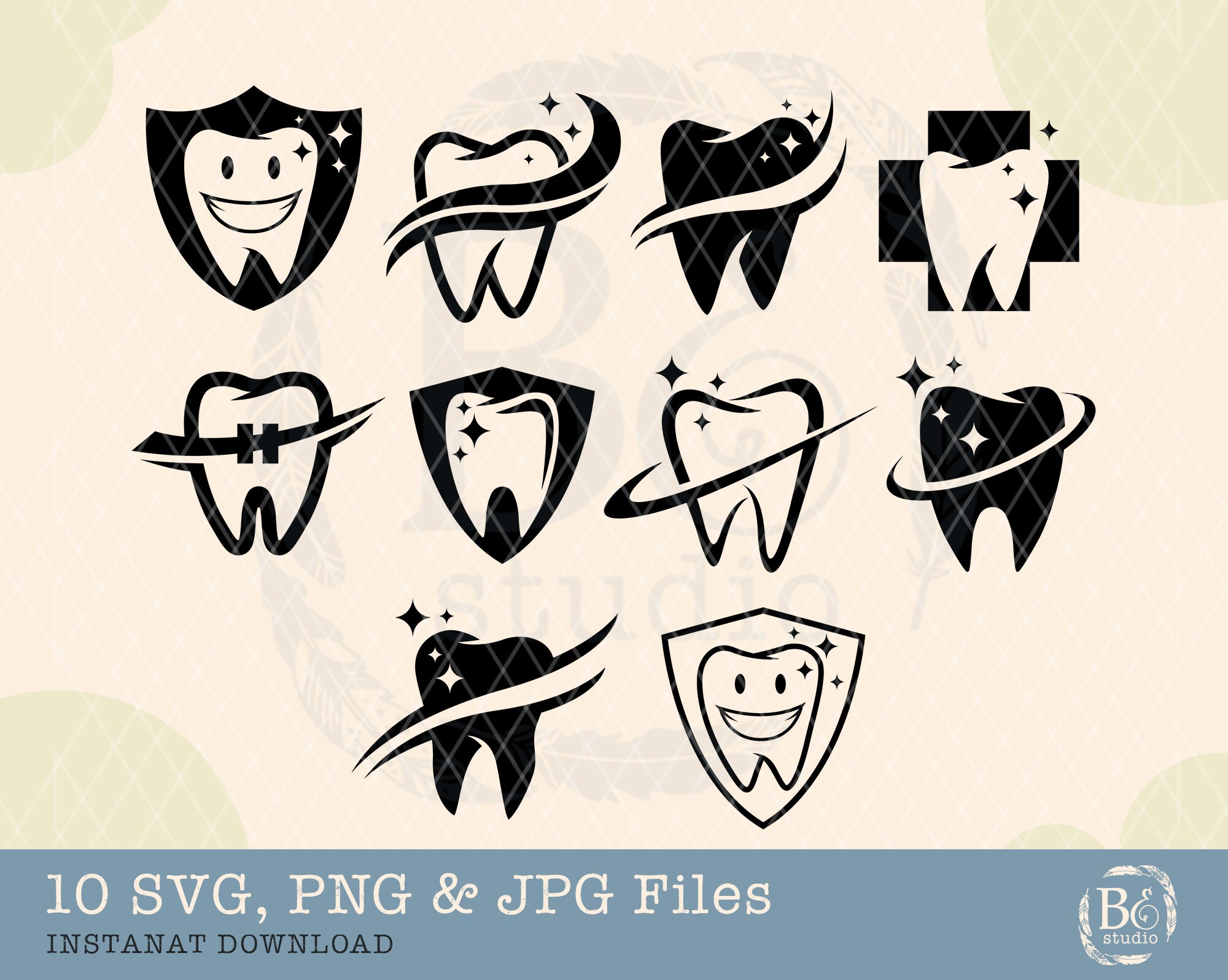 Dental Svg Bundle, Dentist Svg, Dental Clinic Svg, Dentist Shirt Svg ...