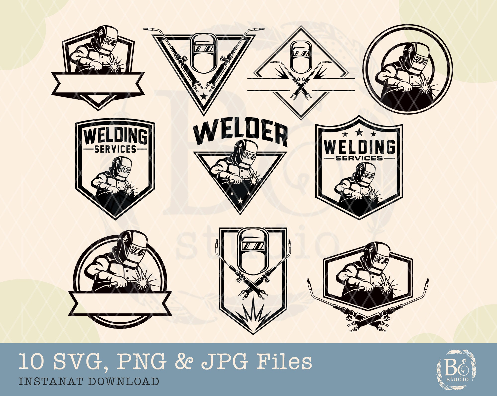 Welder Svg Bundle, Welder Svg, Ironworker Svg, Pipefitter Svg, Welding ...