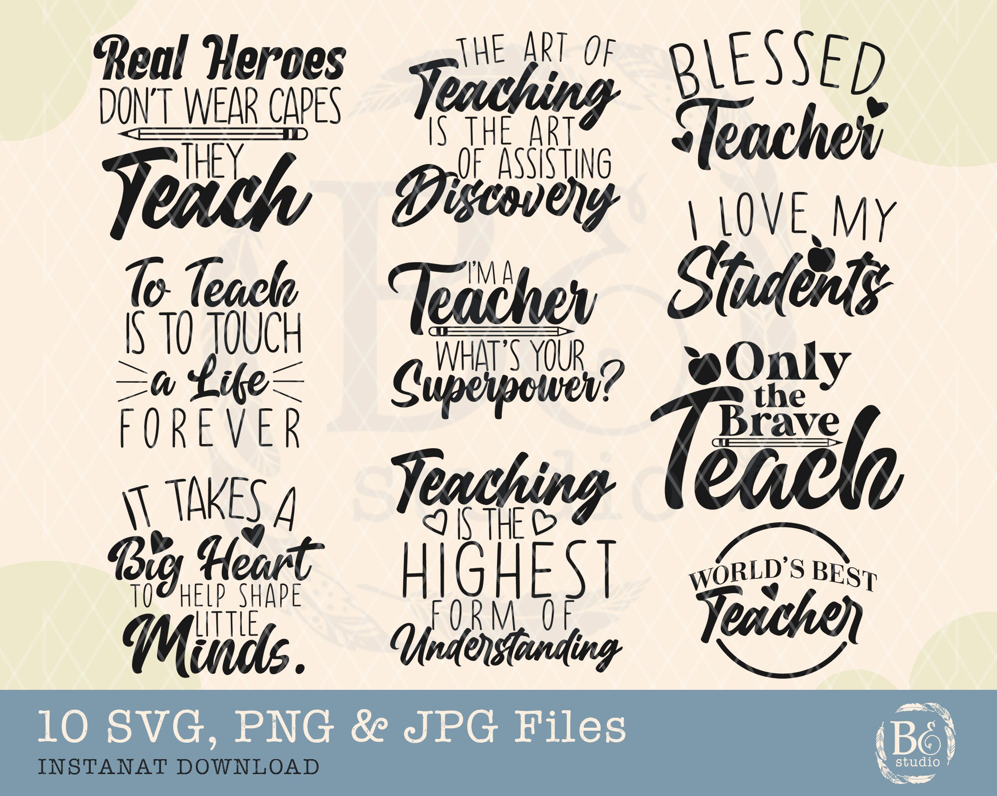 School Teacher Svg, School Svg, Teacher Svg Bundle, Teacher Quote Svg ...