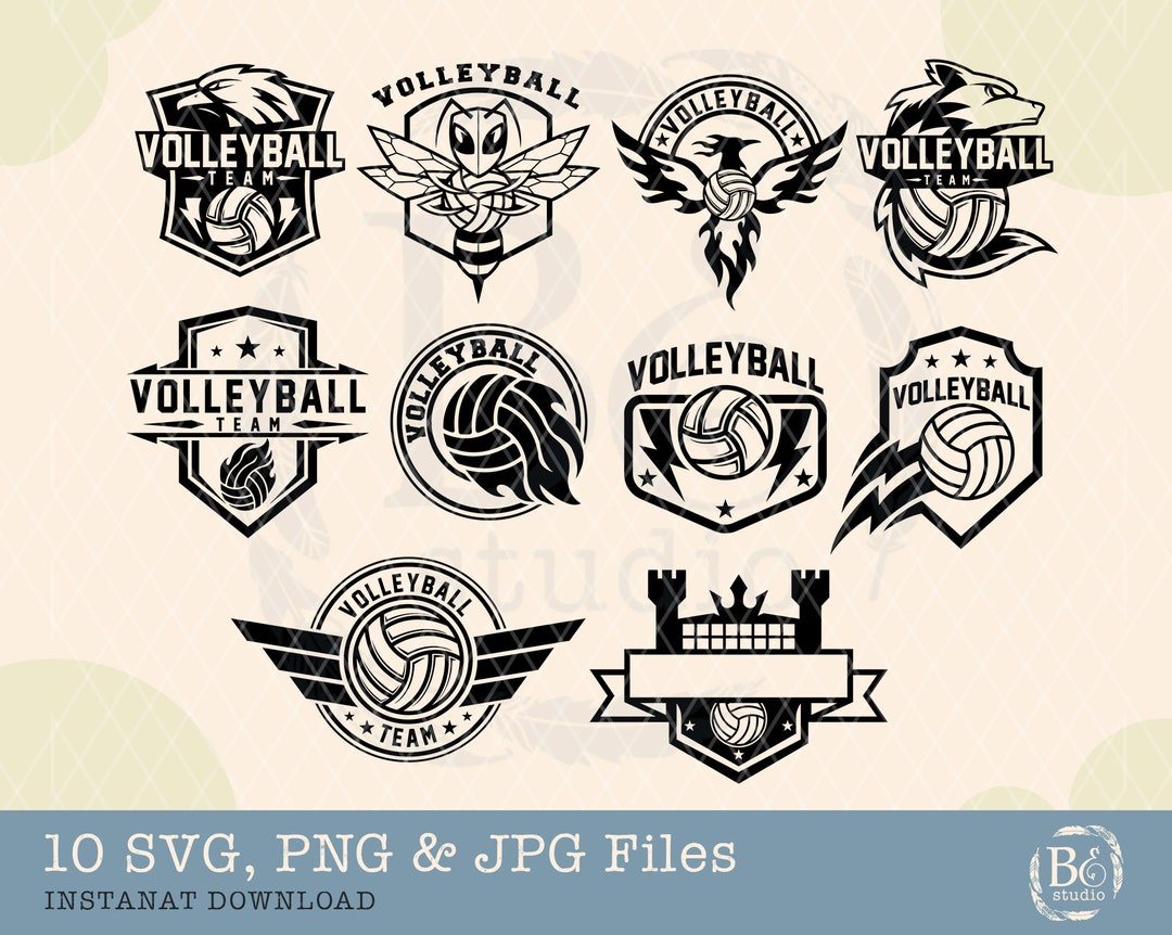 Volleyball Svg, Volleyball Player Svg, Volleyball Team Svg, Volleyball ...