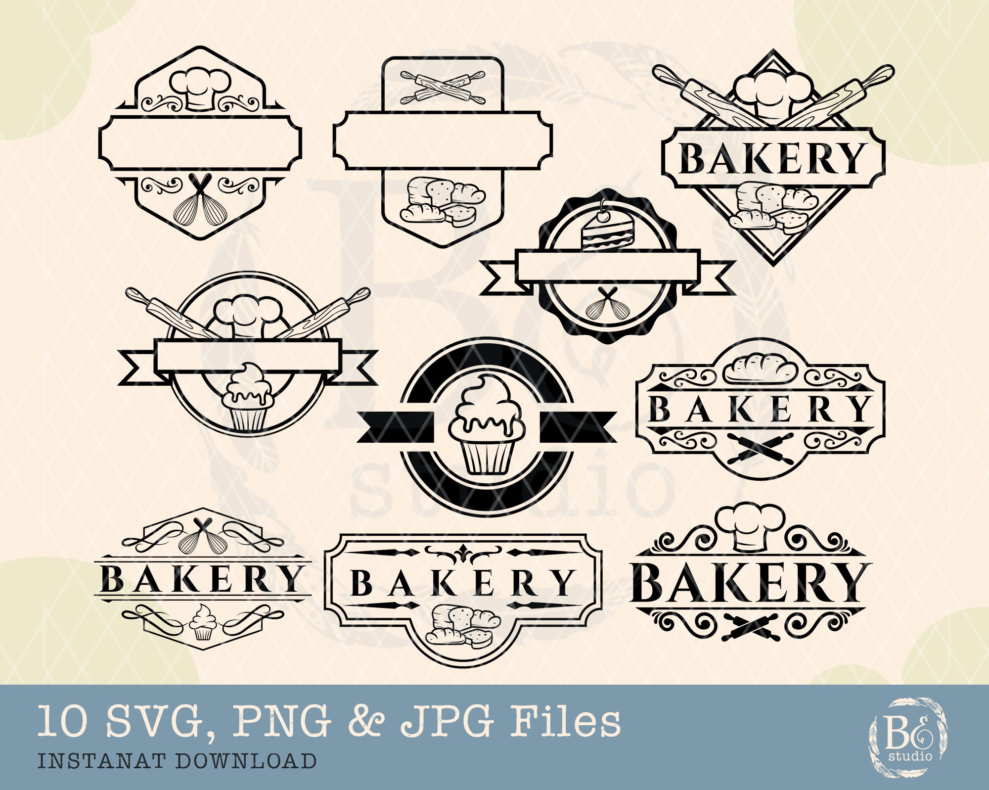 Baking Svg Bundle for Cricut, Baking Shirt, Pastry Svg, Baking Svg ...