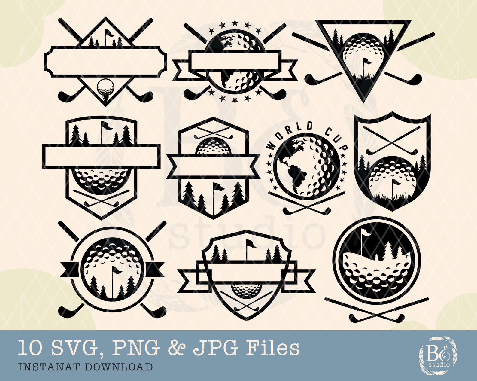 Golf Svg, Golfing Svg, Golf Player Svg, Golf Club Svg, Golf Ball Svg ...