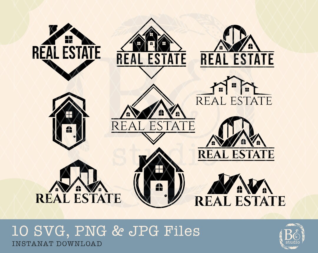 Real Estate Svg Bundle, Realtor Svg, Real Estate Agent Svg, Cut Files ...