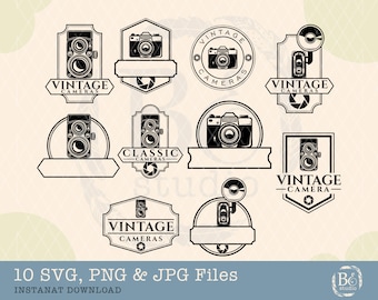 Camera Svg, Photographer Svg, Photography Svg, Vintage Camera Svg ...