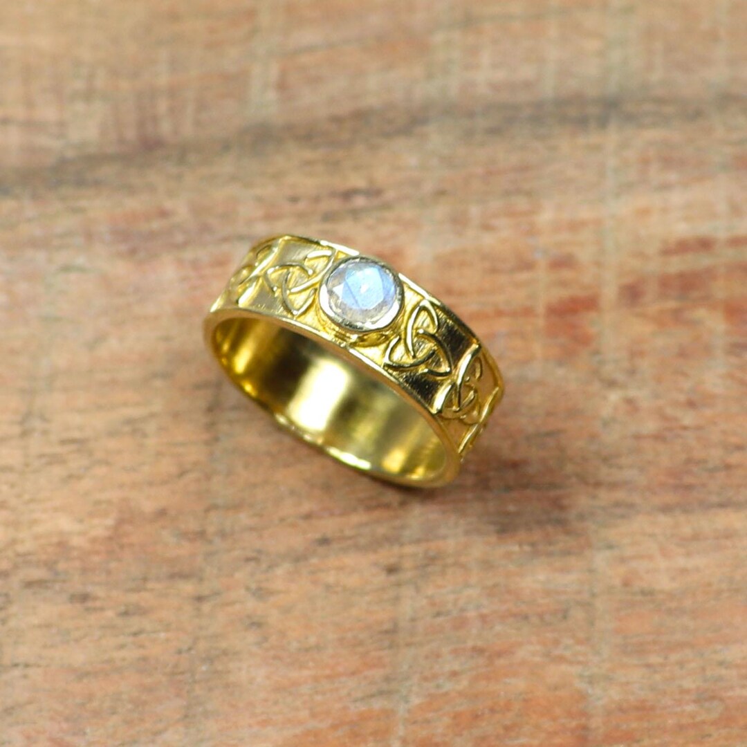 Brass Om Ganesha Ring: Hindu Amulet Talisman - Etsy