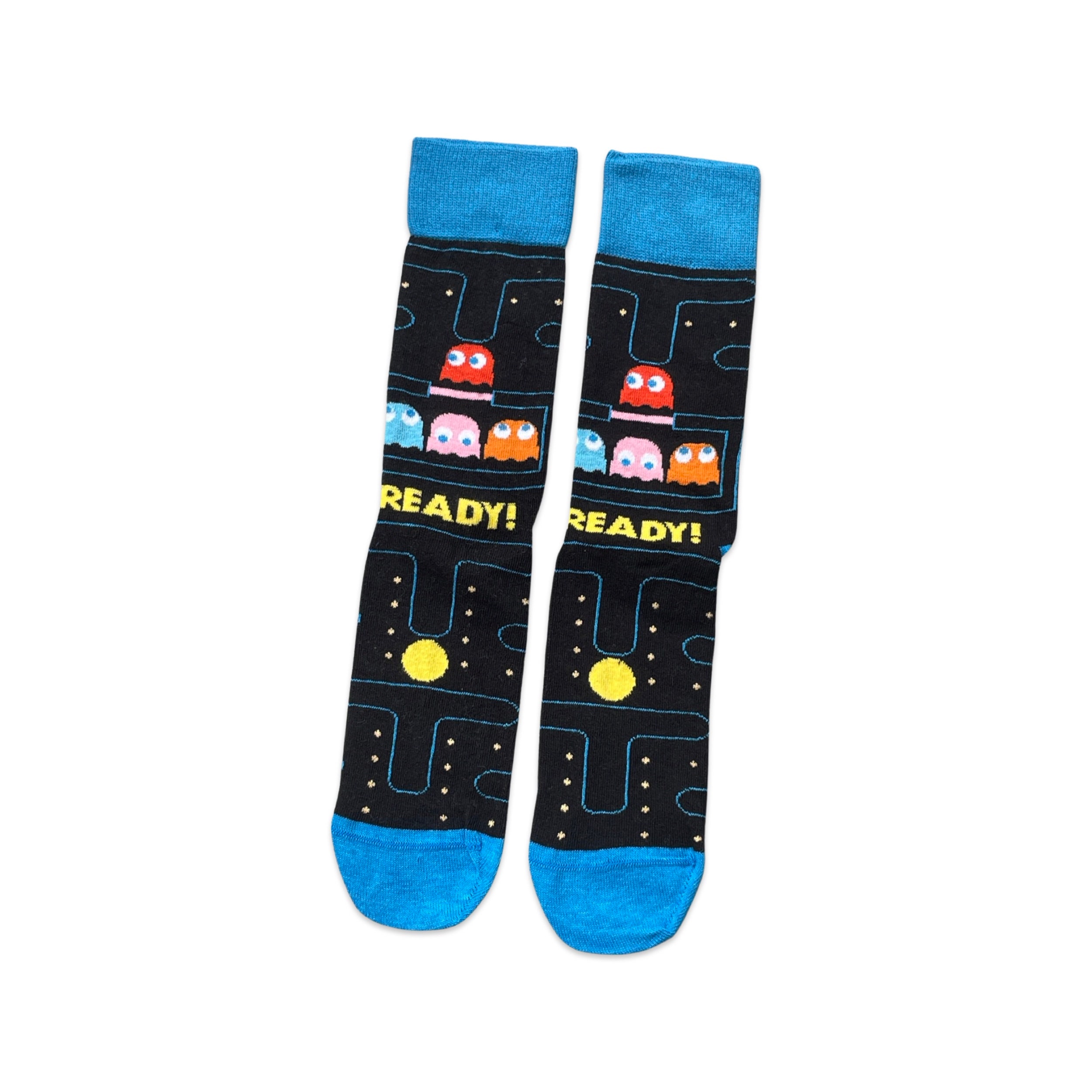 Mens Pac-man Traditional Arcade Game Ghost Socks & Handmade Soy Wax ...