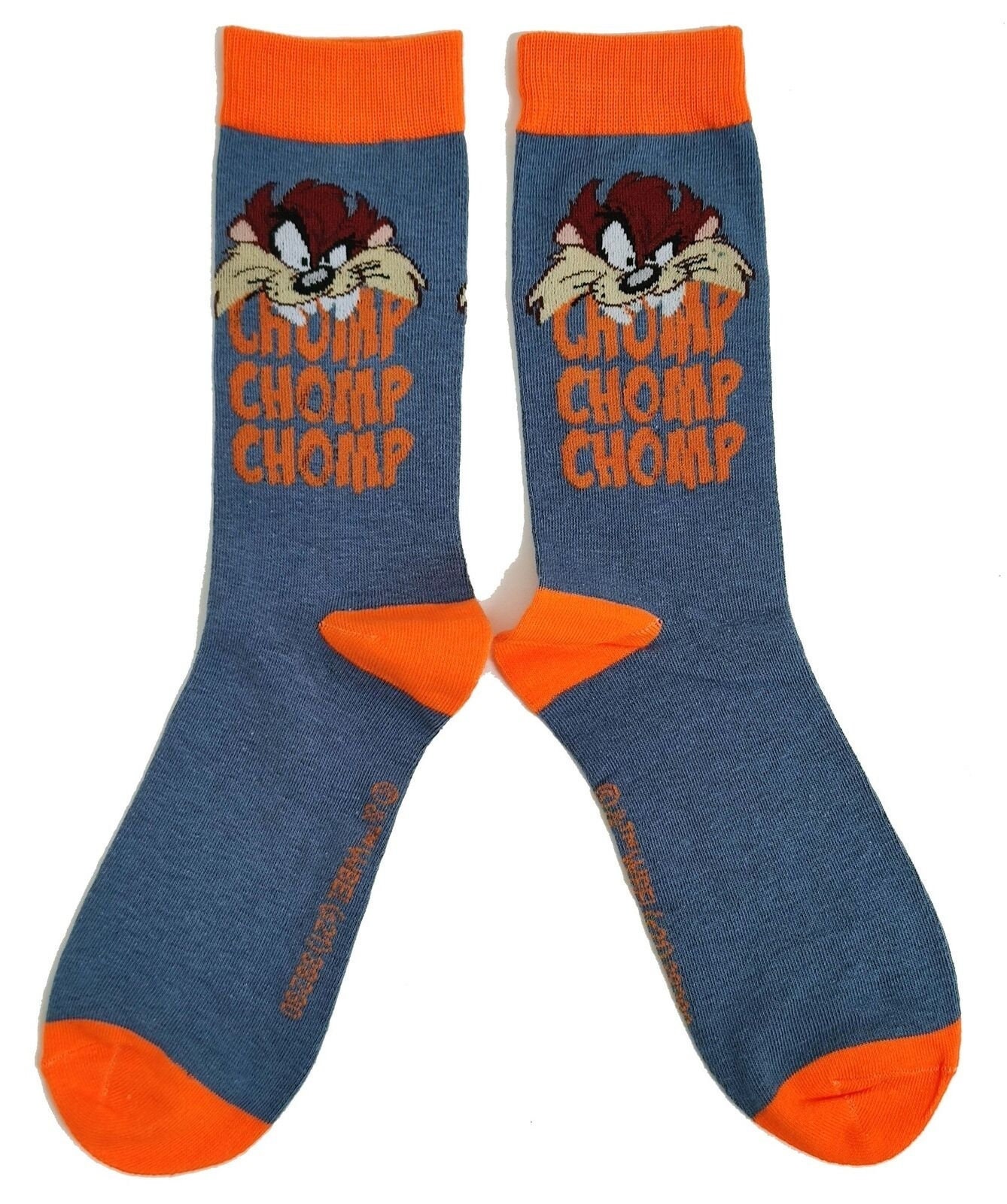 Mens Looney Tunes Taz Tasmanian Devil Chomp Socks & Handmade Soy Wax ...