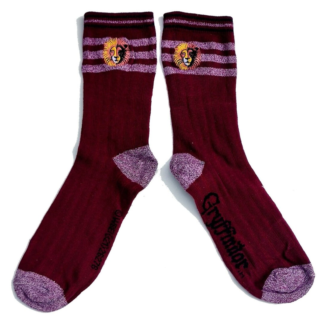 Ladies Harry Potter Gryffindor House Ribbed Socks & Handmade Soy Wax ...