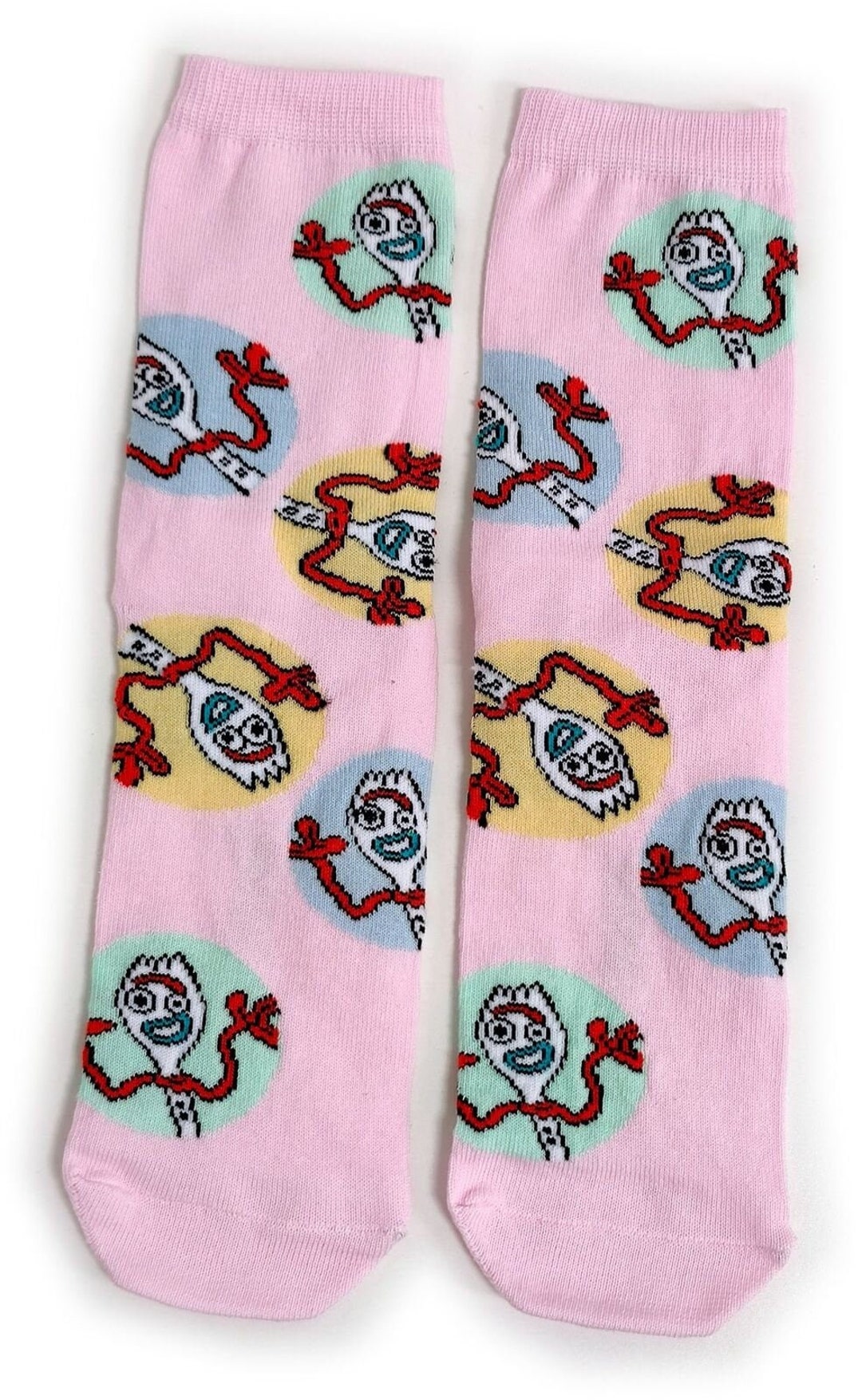 Ladies Toy Story Pink Forky Spork Socks & Handmade Soy Wax Melts ...