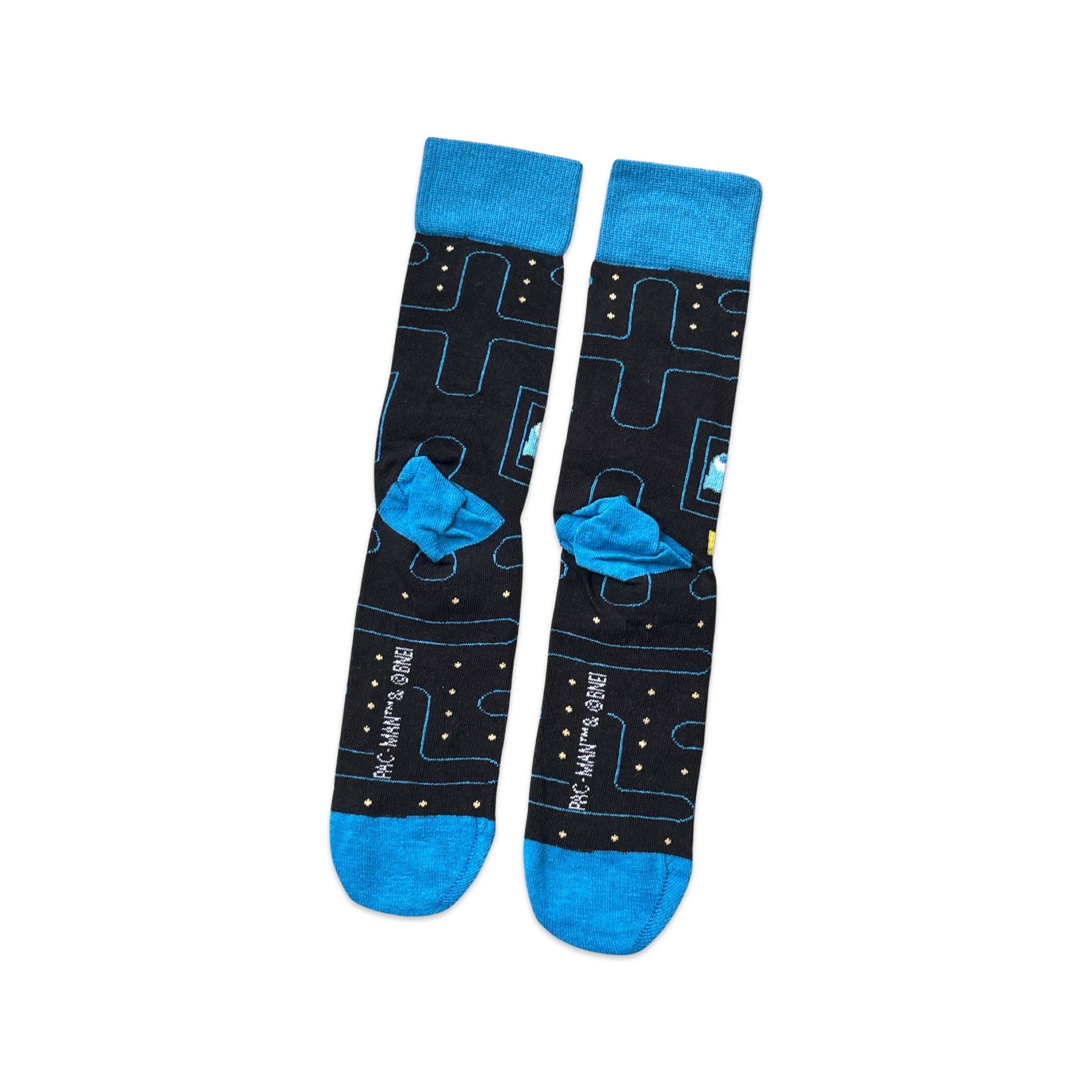 Mens Pac-man Traditional Arcade Game Ghost Socks & Handmade Soy Wax ...