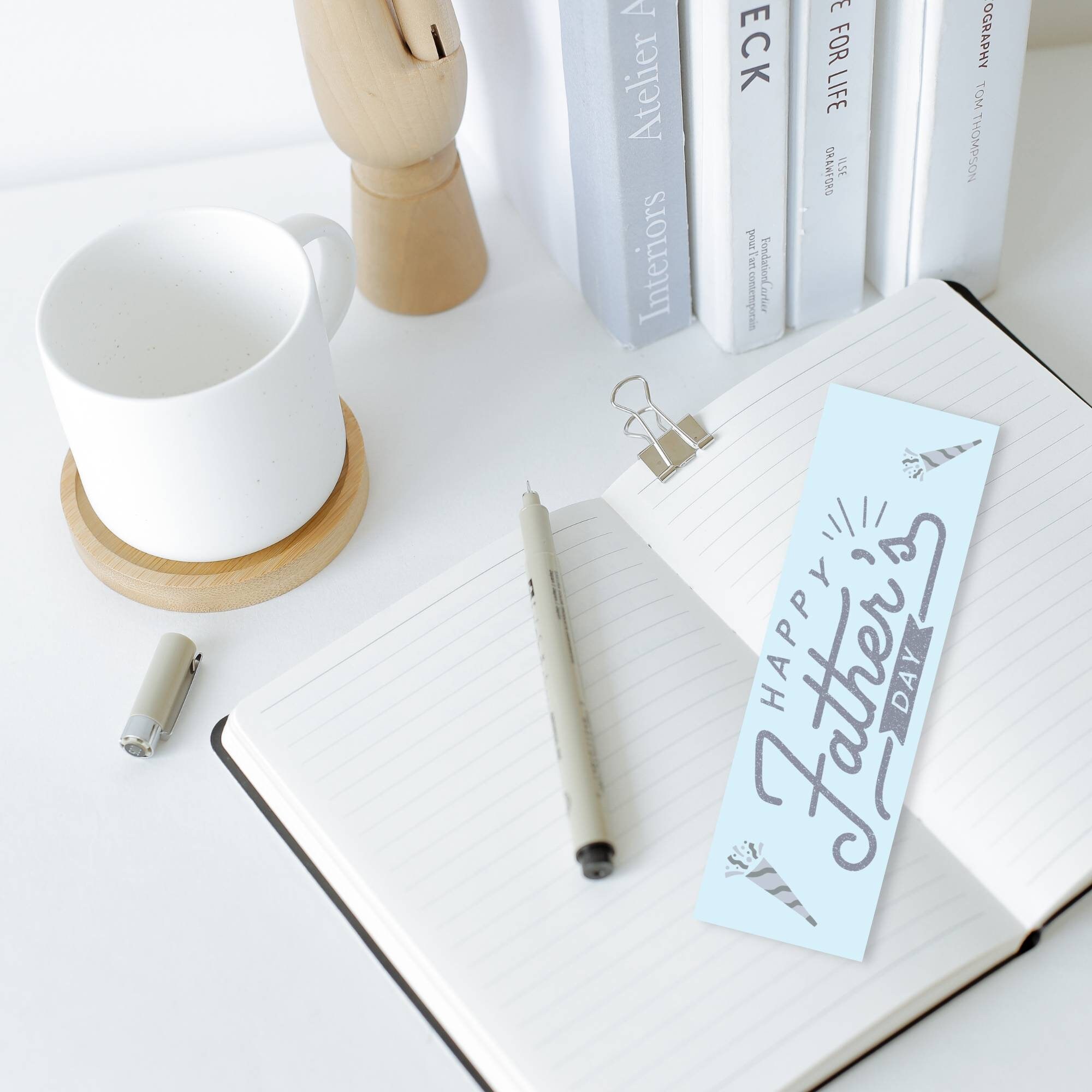 Bookmark Set, Bookmarks for Men, Printable Bookmarks, Father's Day Gift ...