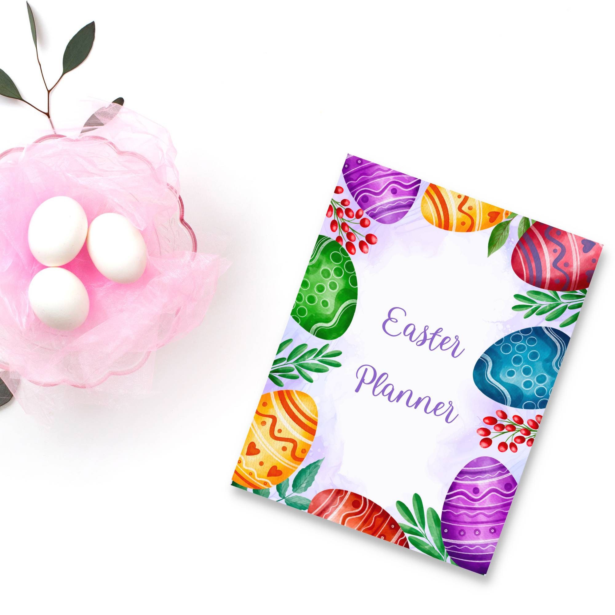 Easter Planner Printable, Easter Organizer, Spring Planner, Easter ...