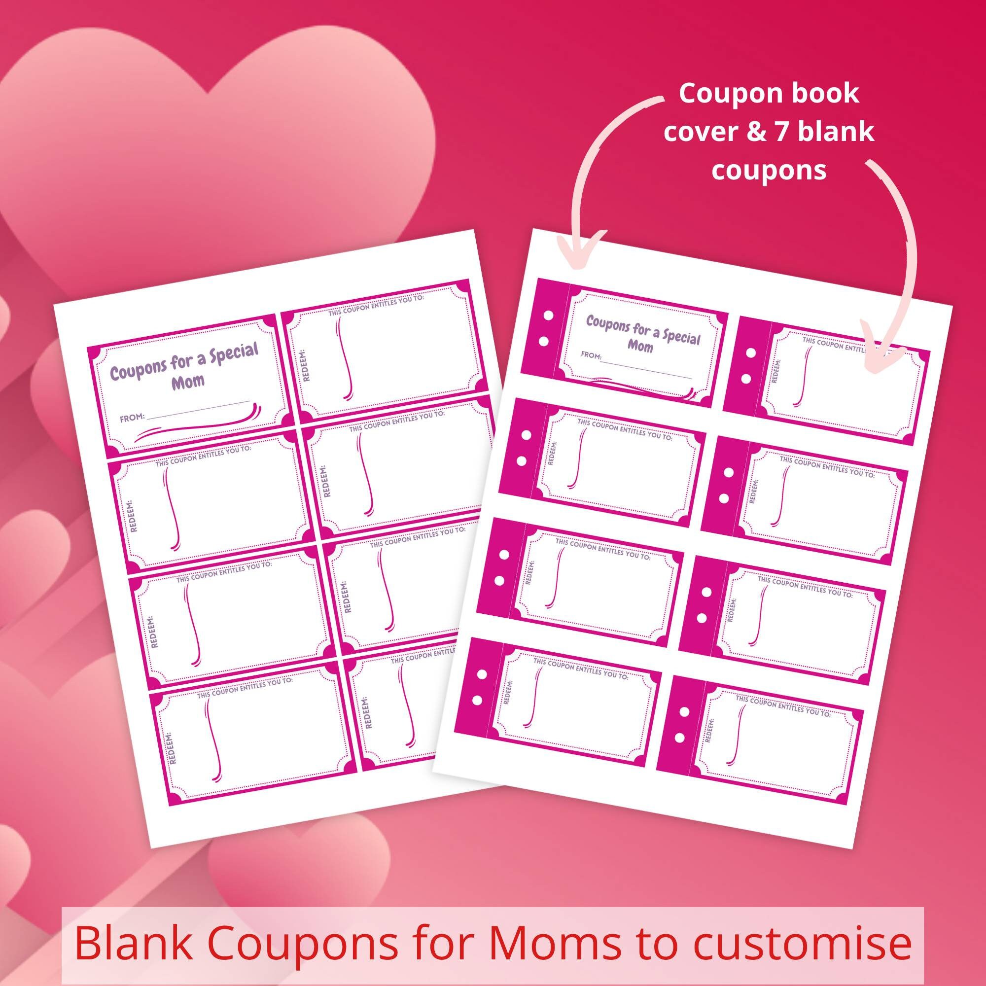 Mother's Day Coupons | Printable Coupons | Mom Coupons | Coupon Book ...
