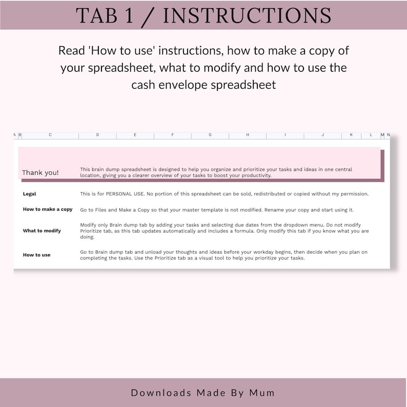 Cash Envelopes Spreadsheet, Digital Money Envelopes, Budget Spreadsheet ...