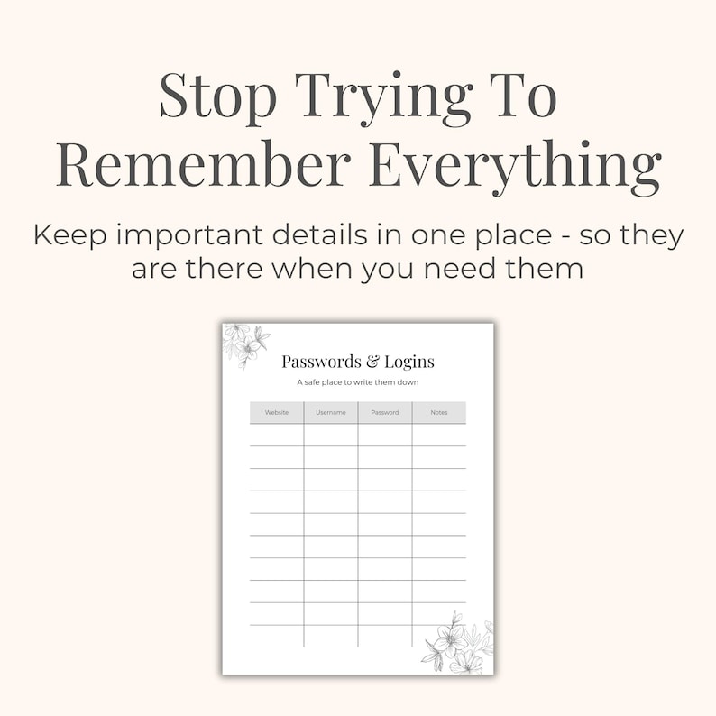 Mental Load Reset Printable Planner for Overwhelmed Moms | Brain Dump ...