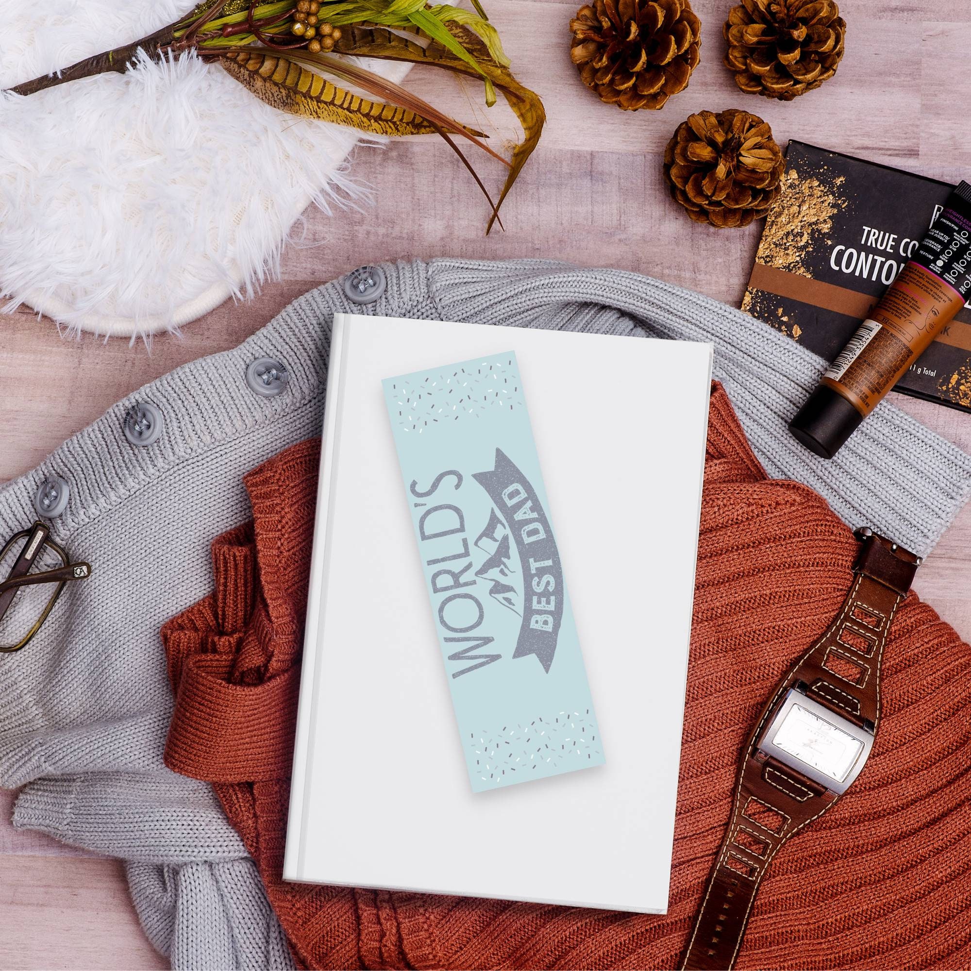 Bookmark Set, Bookmarks for Men, Printable Bookmarks, Father's Day Gift ...