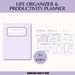Life Organization Report & Binder Bundle, Mom Planner, Life Binder ...
