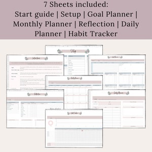 Goal Tracker Spreadsheet, Smart Goals Worksheet Goal Setting, Google ...