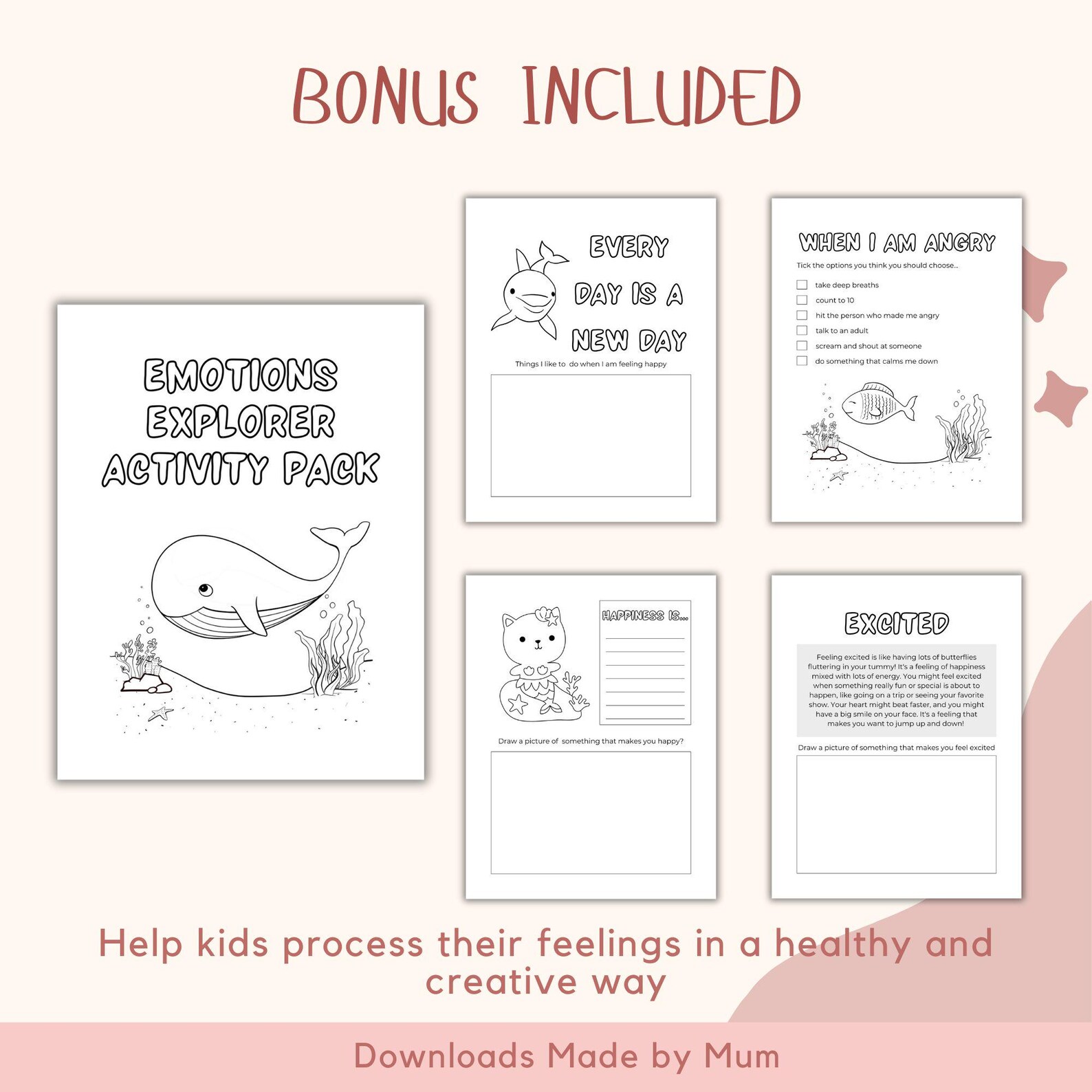 Positive Affirmation Cards for Kids Printable, Friendship Cards ...