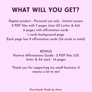 Work and Career Affirmation Cards Printable, Motivational Cards, Career ...