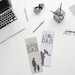 Bookmark Set, Bookmarks for Men, Printable Bookmarks, Father's Day Gift ...