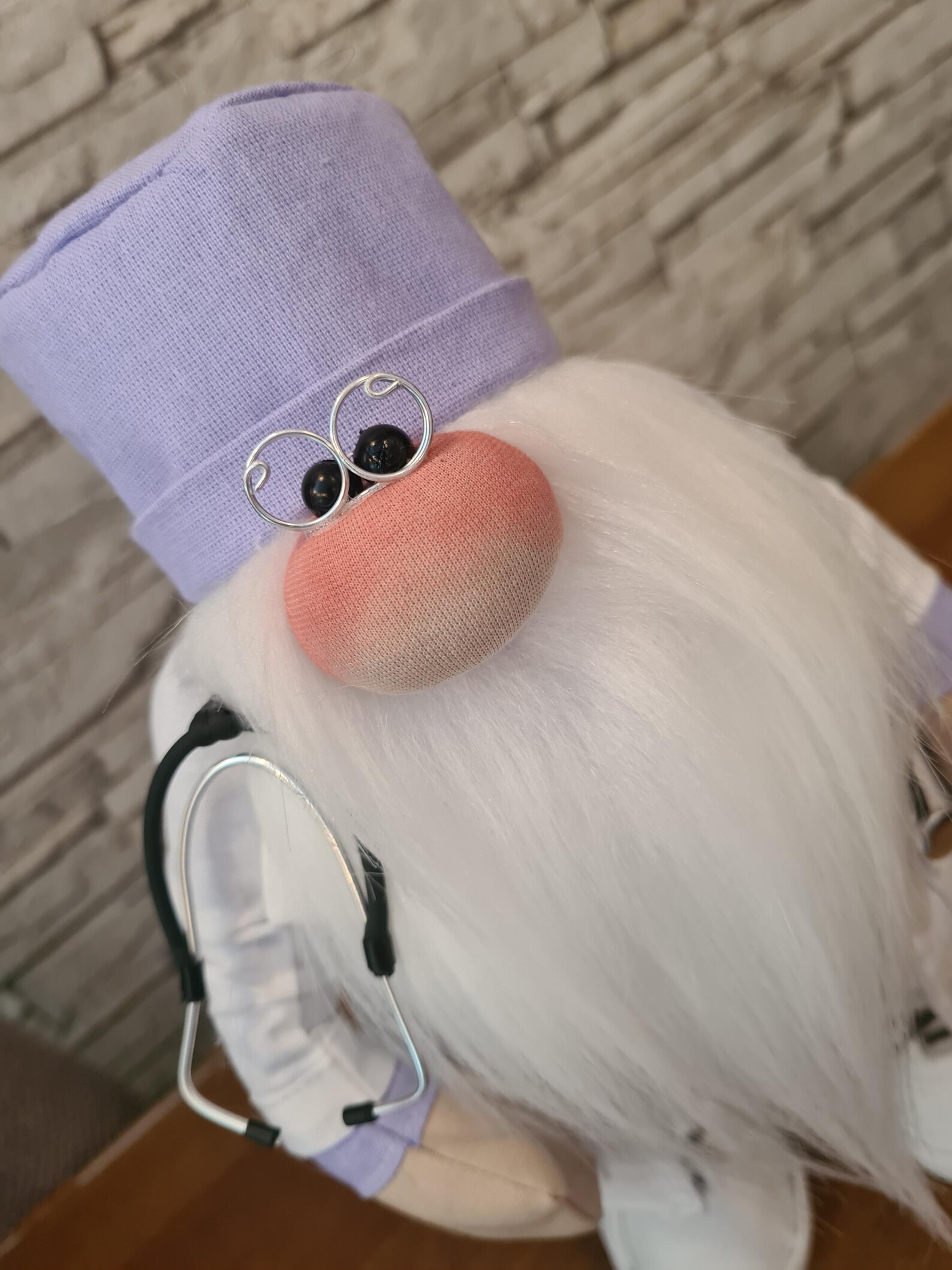 Handmade Gnome Doctor or Nurse - Cute Medical Gnome Gift for Healthcare ...