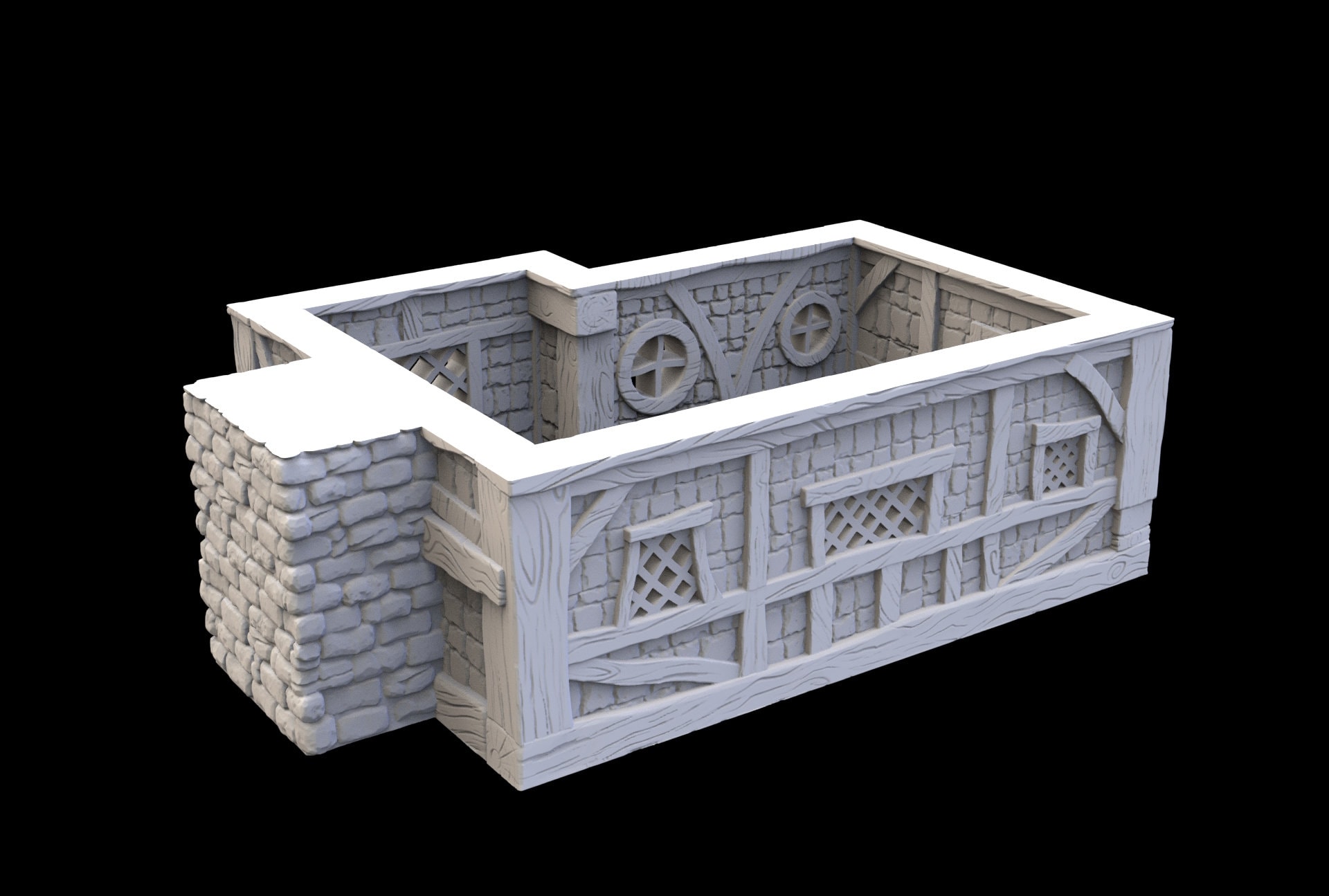 Tabletop House Fantasy Common House for Wargaming Tabletop - Etsy