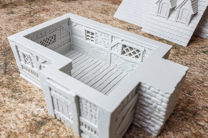 Tabletop House Fantasy Common House for Wargaming Tabletop - Etsy