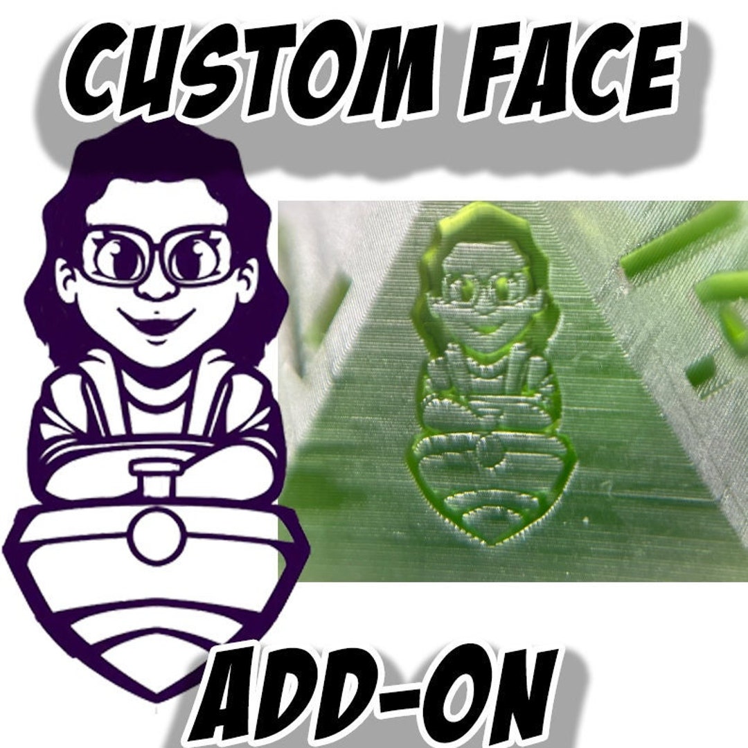 Custom Face Addon per Die - Etsy