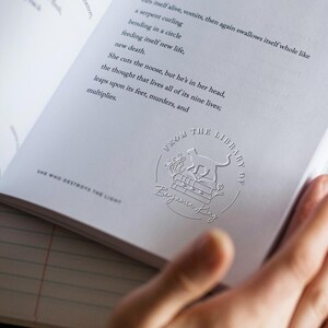 Personalized Book Embosser/custom Book Embosser/from the Library of ...